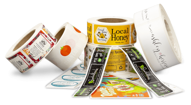 Printed Labels & Stickers in Dubai, UAE with low minimum quantity